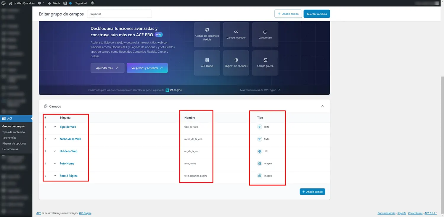 Campos personalizados en WordPress - Javier Clausell